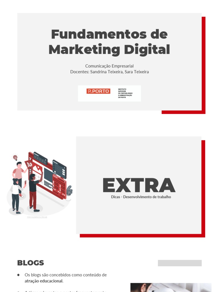 Material Extra Auxilio Trabalho Grupo | Download grátis PDF | Marketing | Blog