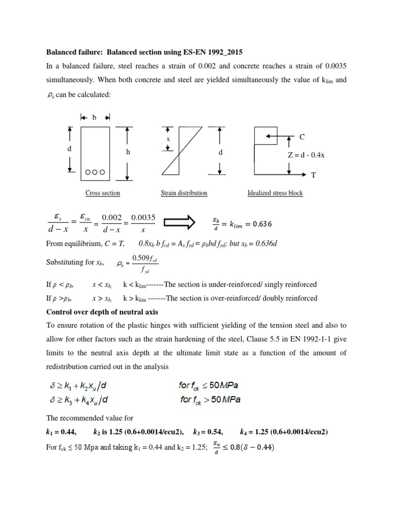 RC Example ES-EN Code-1 | PDF | Beam (Structure) | Bending