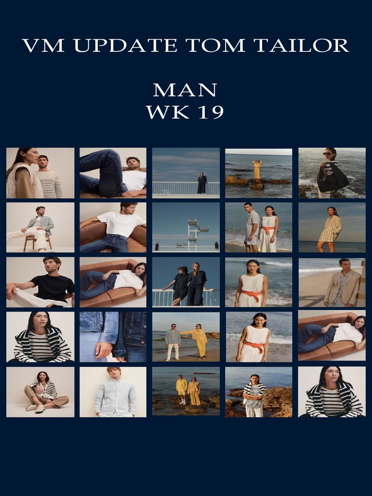 VM Update Tom Tailor Man W19 | PDF