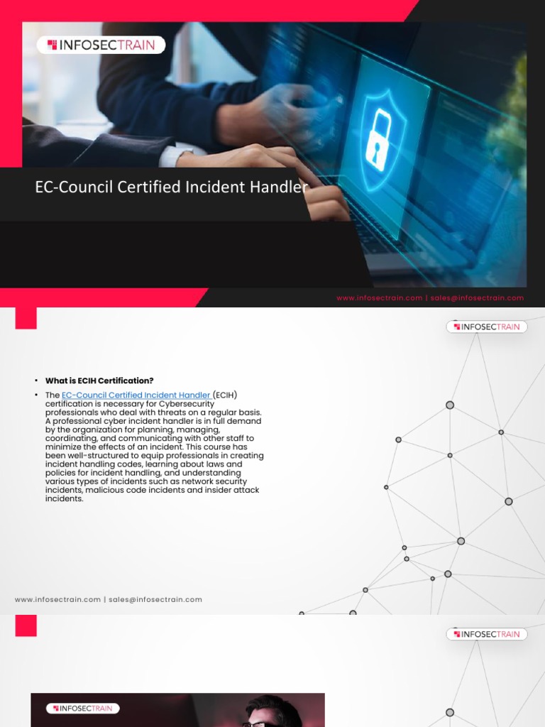 EC-Council Certified Incident Handler Guide | PDF | Security | Computer Security