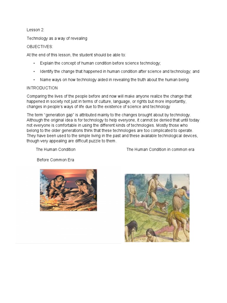 Lesson 2 | PDF | Human | Homo