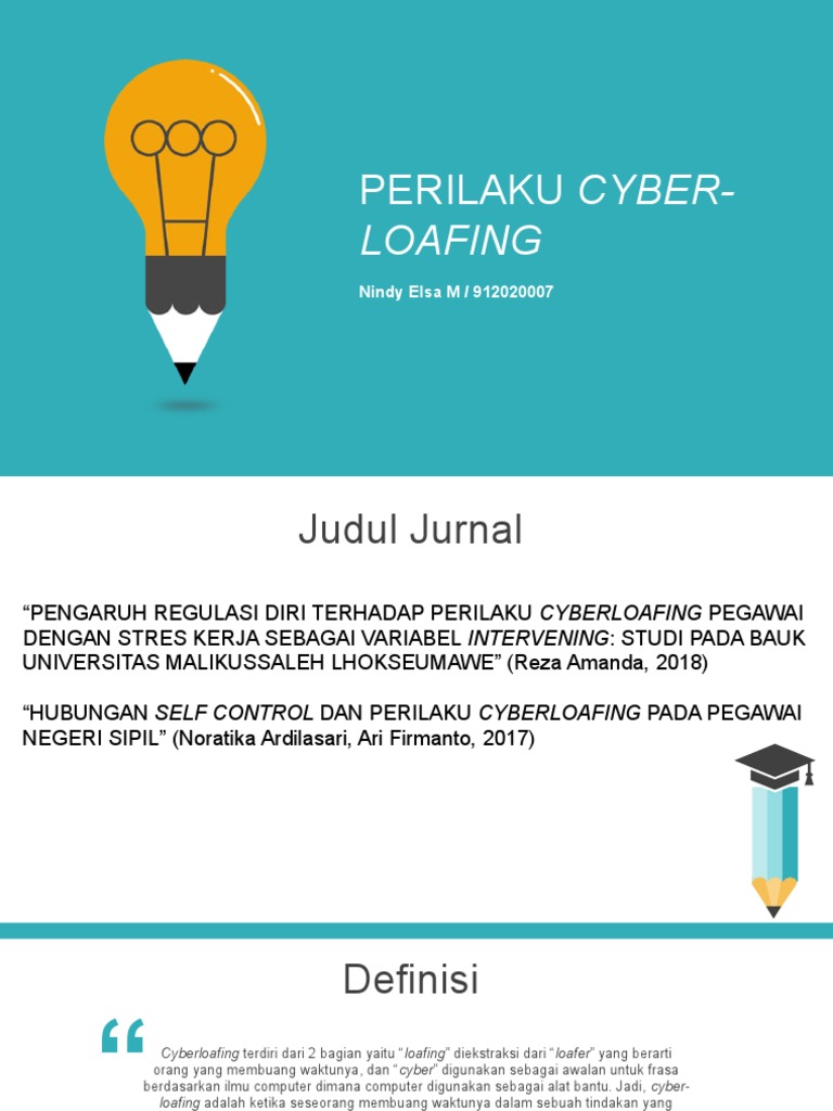 Perilaku Cyberloafing | PDF