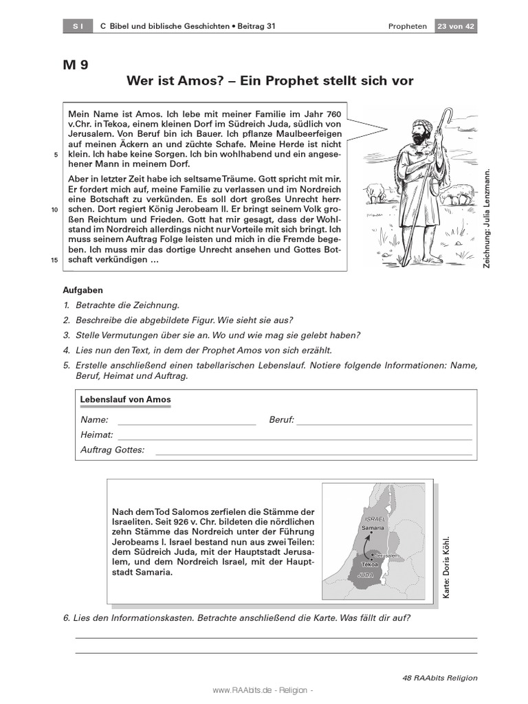 Vorstellung Amos | PDF