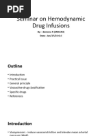 ICU One Pager Vasopressors | PDF | Shock (Circulatory) | Intravenous ...