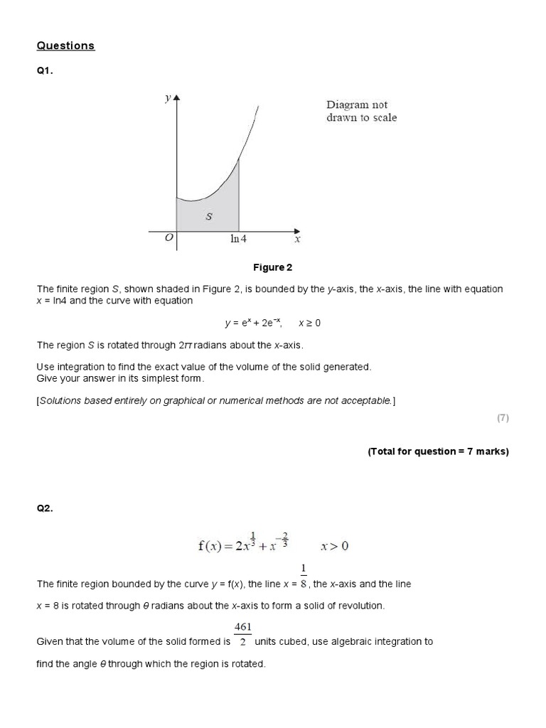 prediction-paper-2-summer-2023 | PDF | Equations | Cartesian Coordinate ...