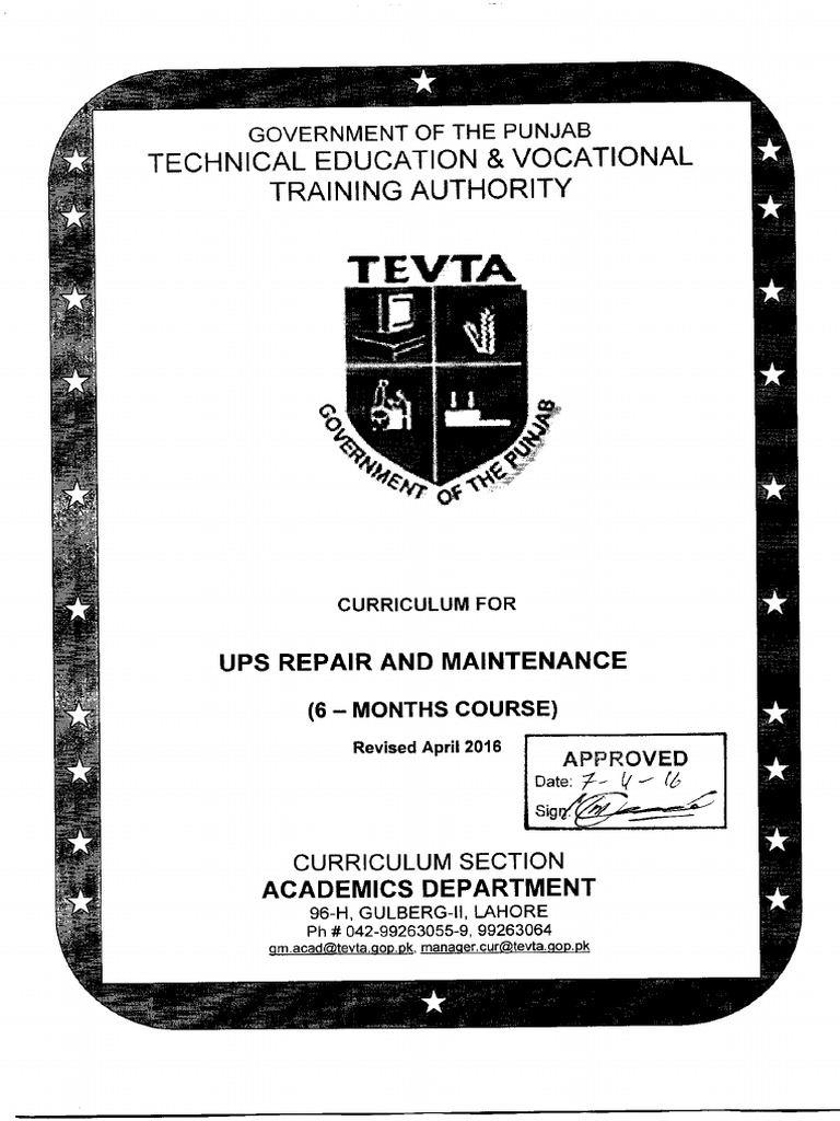 UPS Repair & Maintenance | PDF