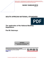 SANS 10400-T 2020 | PDF | Firefighting | Wall