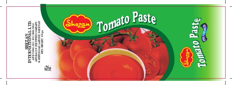 Tomato Paste | PDF