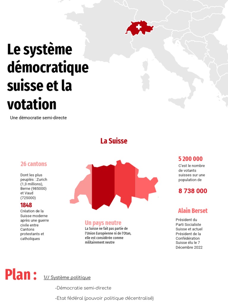 Système Démocratique Suisse | PDF