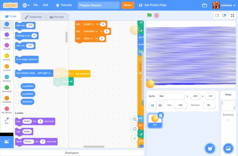 Polygon Drawer On Scratch | PDF