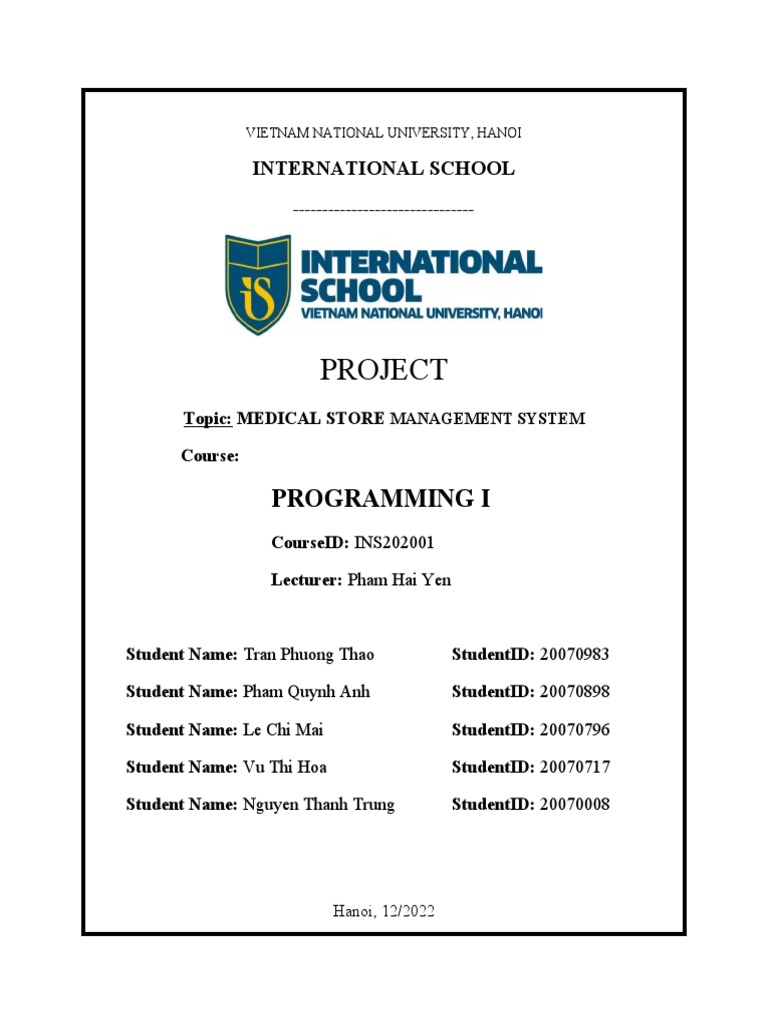 Programming C Project Pdf Computer Programming Software Engineering