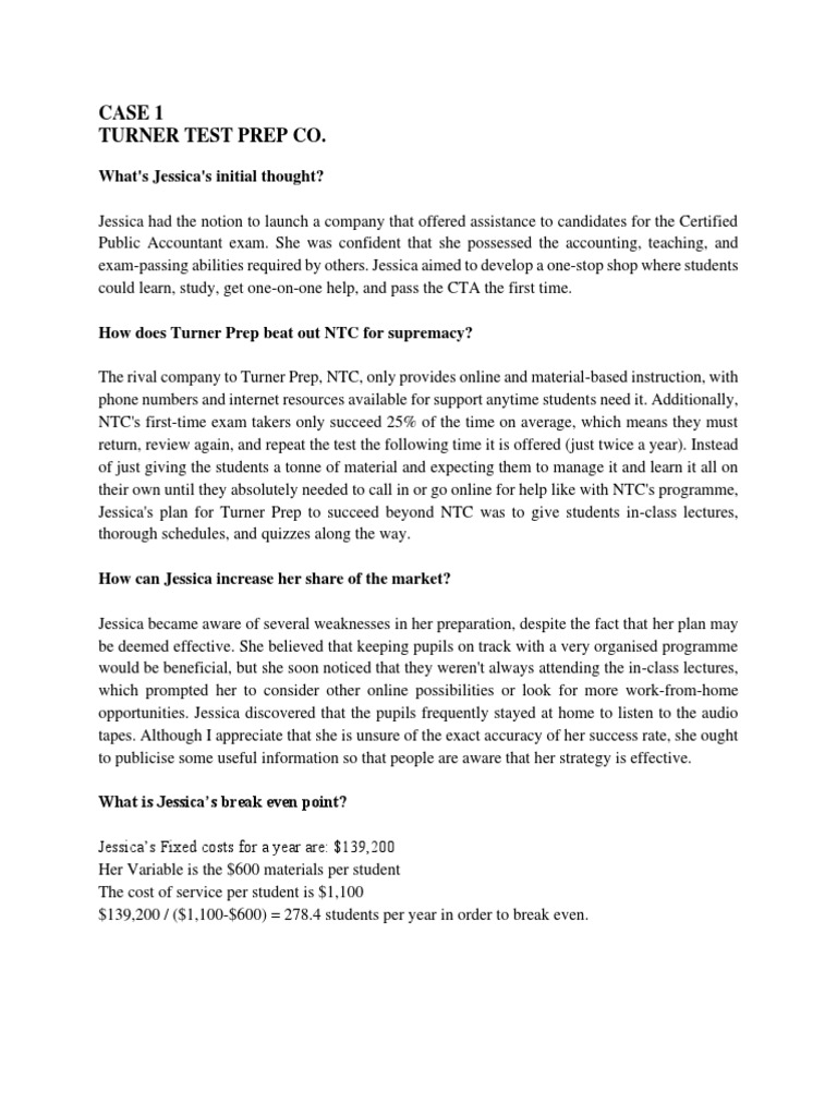 Case Studies | PDF | Restaurants | Risk