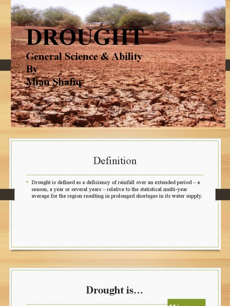 Drought | PDF | Drought | Water