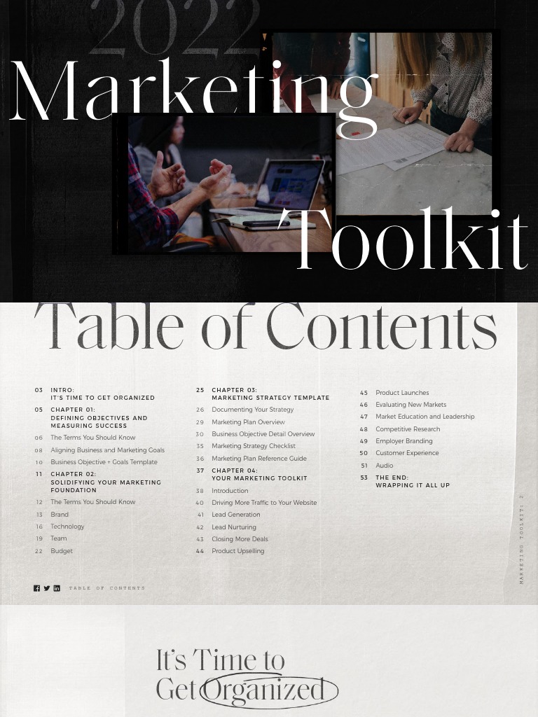 Marketing Toolkit | PDF