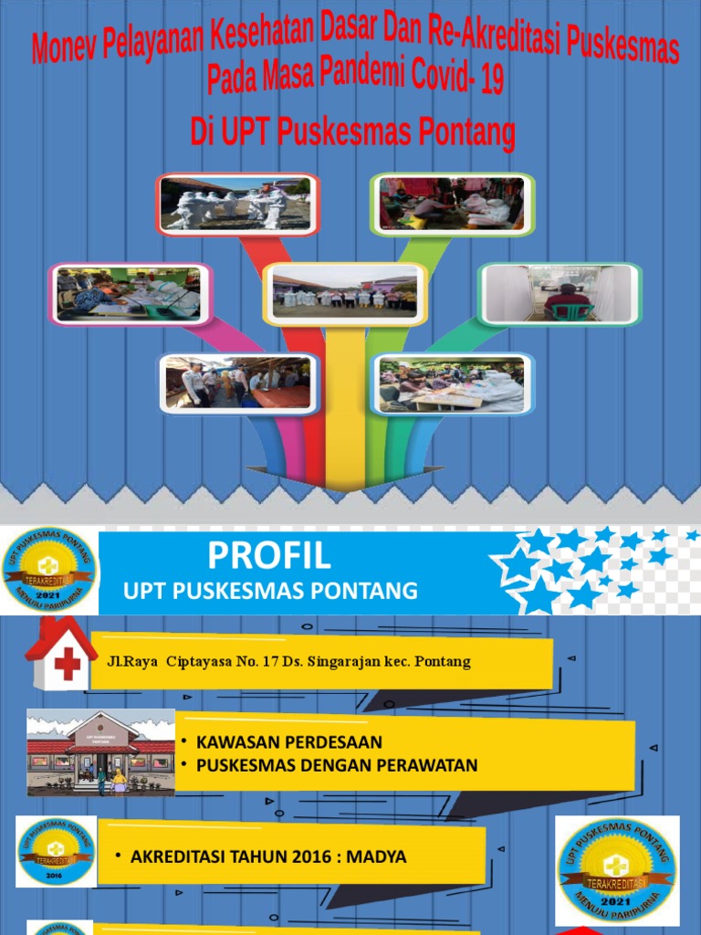 Reakreditasi Puskesmas Pontang 2021 | PDF