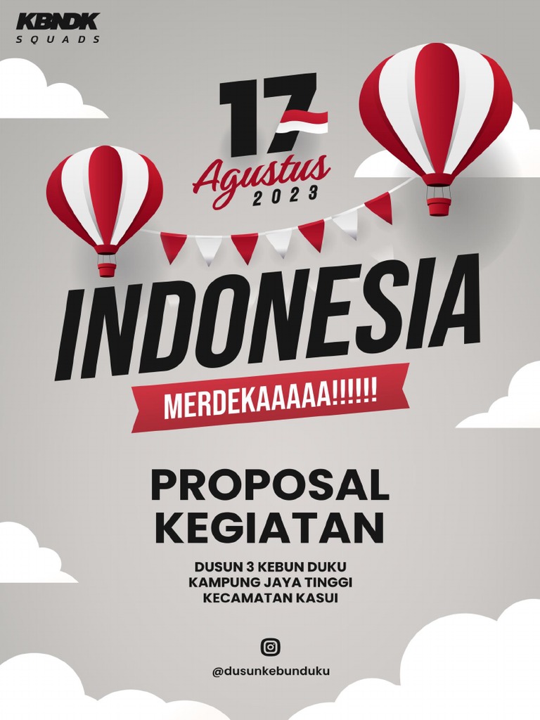 Proposal Agustusan | PDF