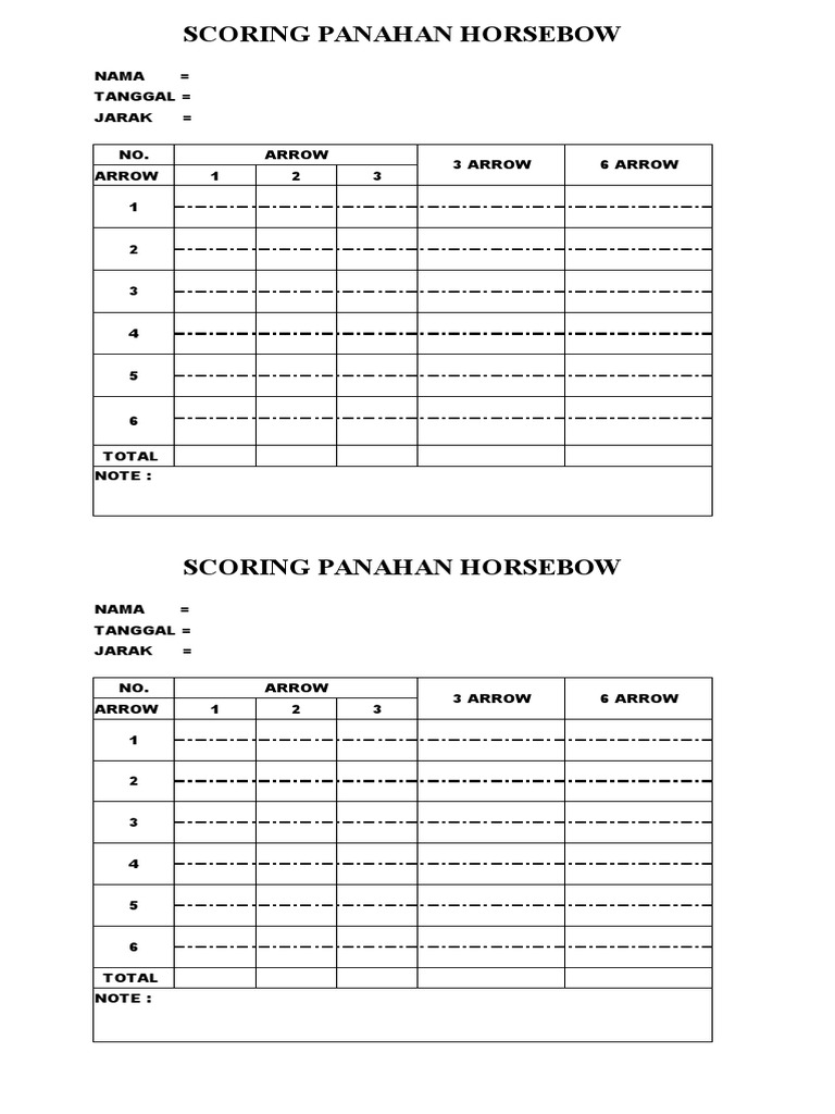 BUKU SCORING | PDF