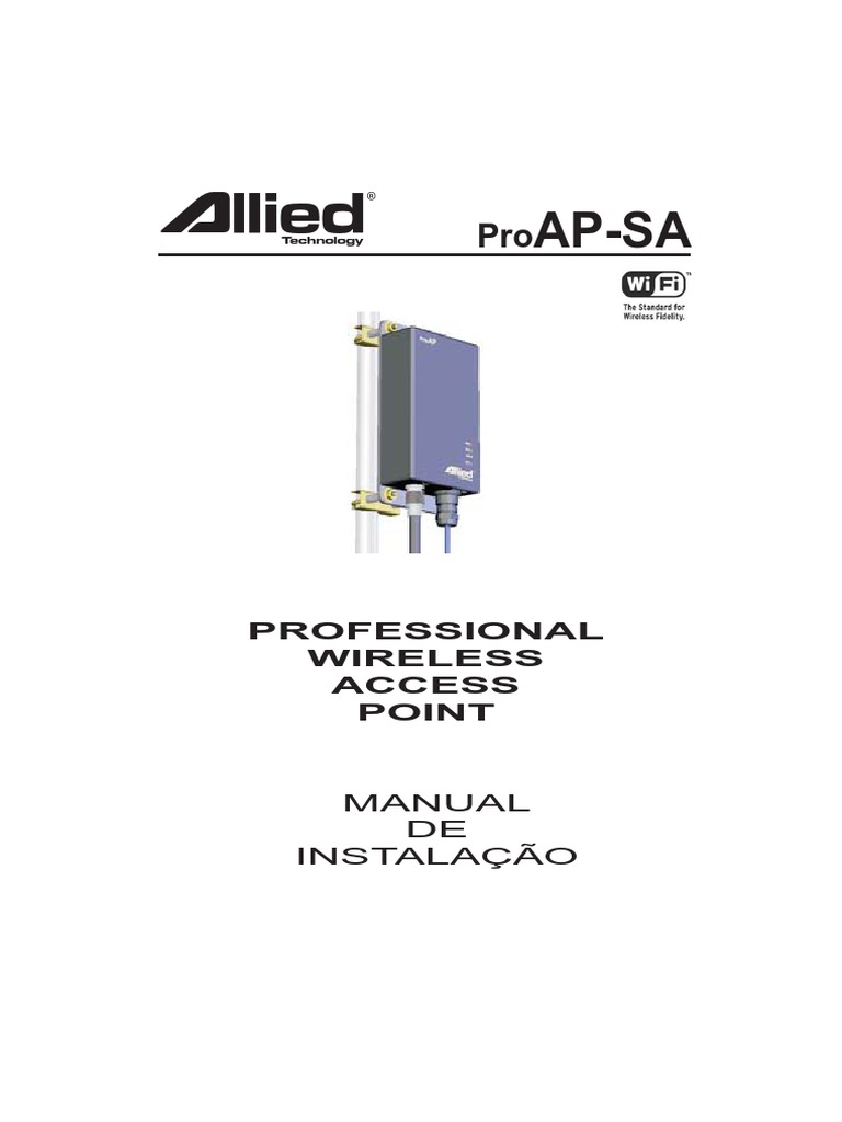 Manual de Instalacao ProAP SA | PDF