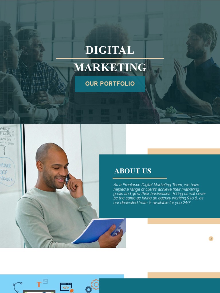 Our Portfolio | PDF | Digital Marketing | Popular Culture & Media Studies