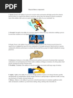 11 Components of Physical Fitness Definitions and Examples | PDF ...