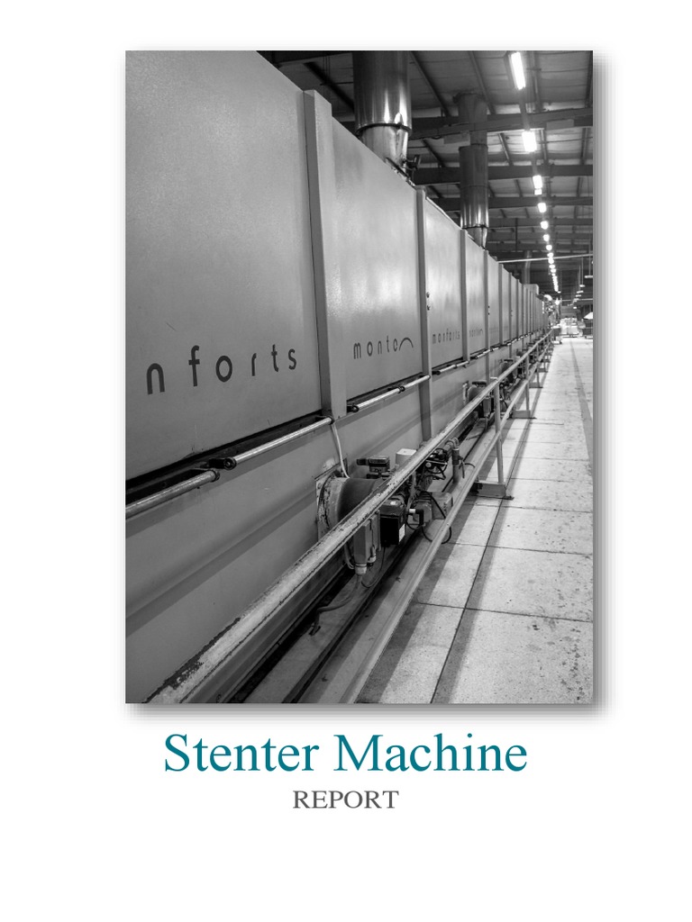 Stenter Machine Final | PDF