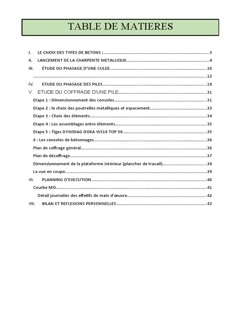 Orga TP | PDF | Pont | Flexion (matériau)