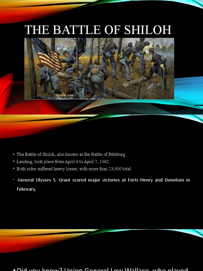 The Battle of Shiloh | PDF