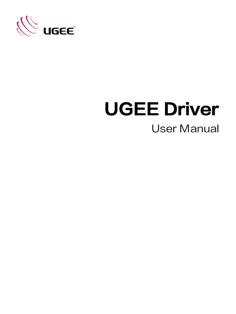 UGEE User Manual (English) | Download Free PDF | Computer Keyboard ...