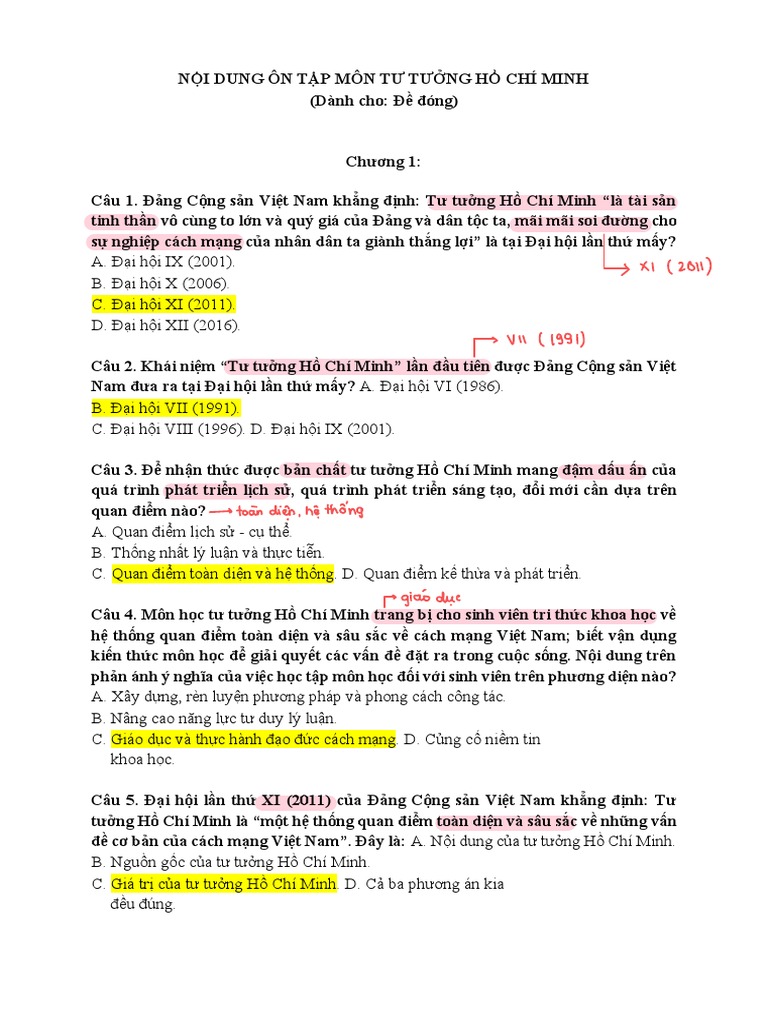 Ngan Hang de Thi TTHCM HK2 22 23 Moi Nhat | PDF