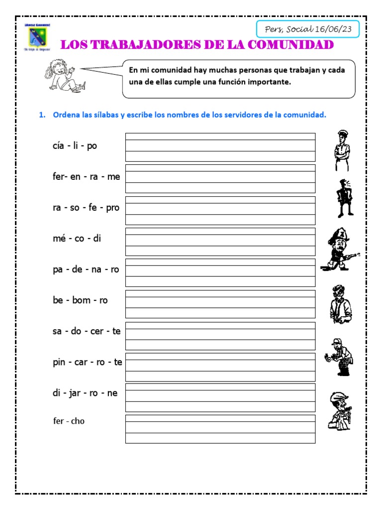 LOS TRABAJADORES DE LA COMUNIDAD, DIA DEL PADRE (2) | PDF
