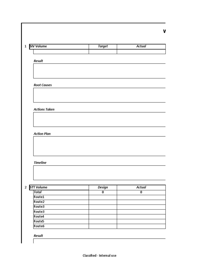 Review Meeting Template - 1 | PDF | Business