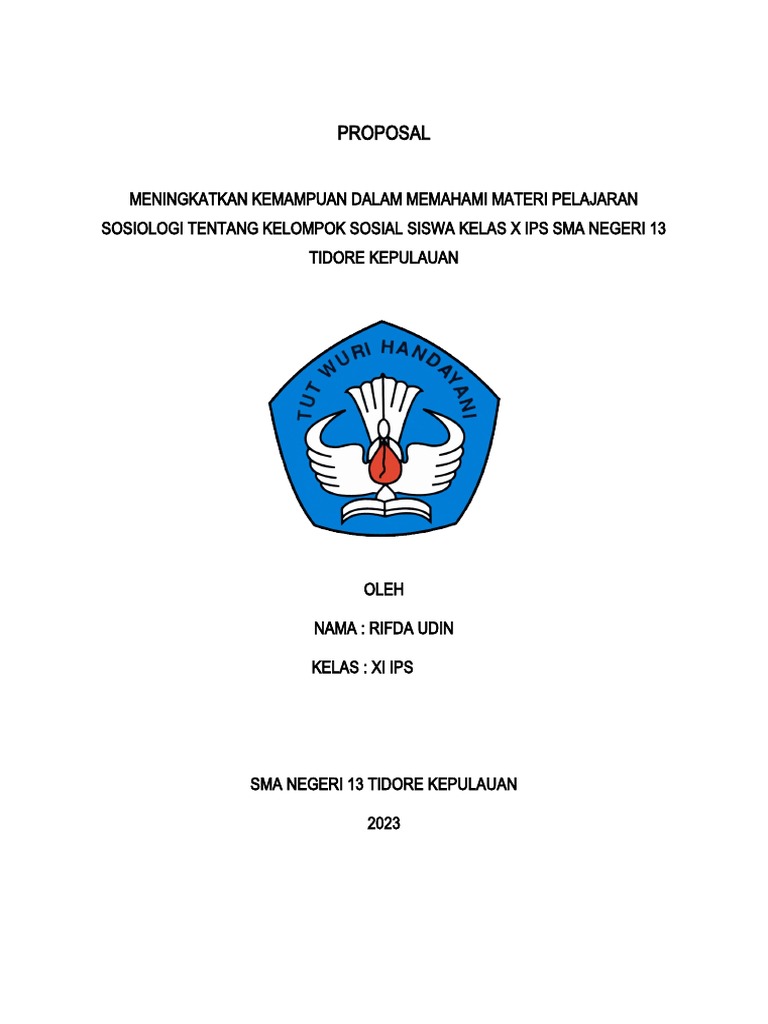 tugas PROPOSAL | PDF