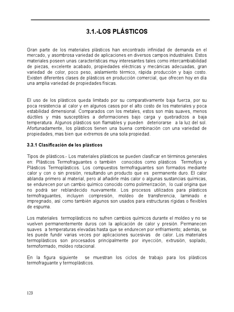 Apunte1 Plasticos. | PDF