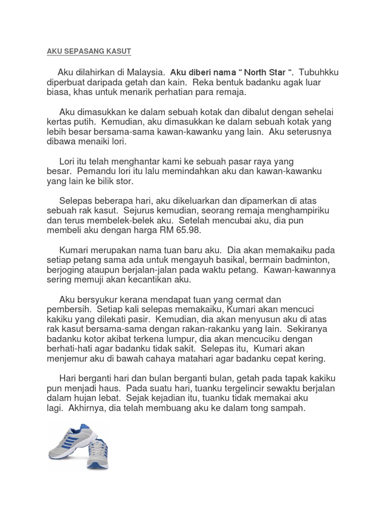 Aku Sepasang Kasut Pdf