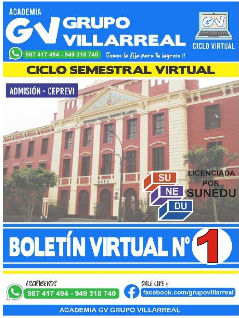BOLETÍN N° 1 | PDF