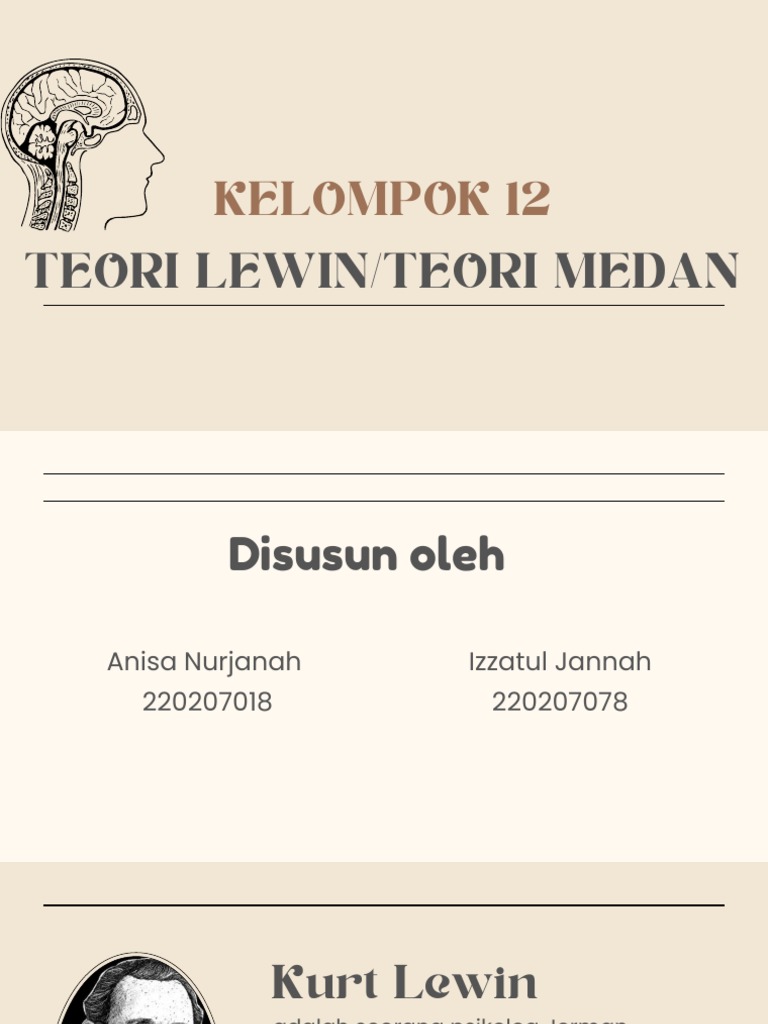 Kel 12_teori Kurt Lewin Revisi | PDF
