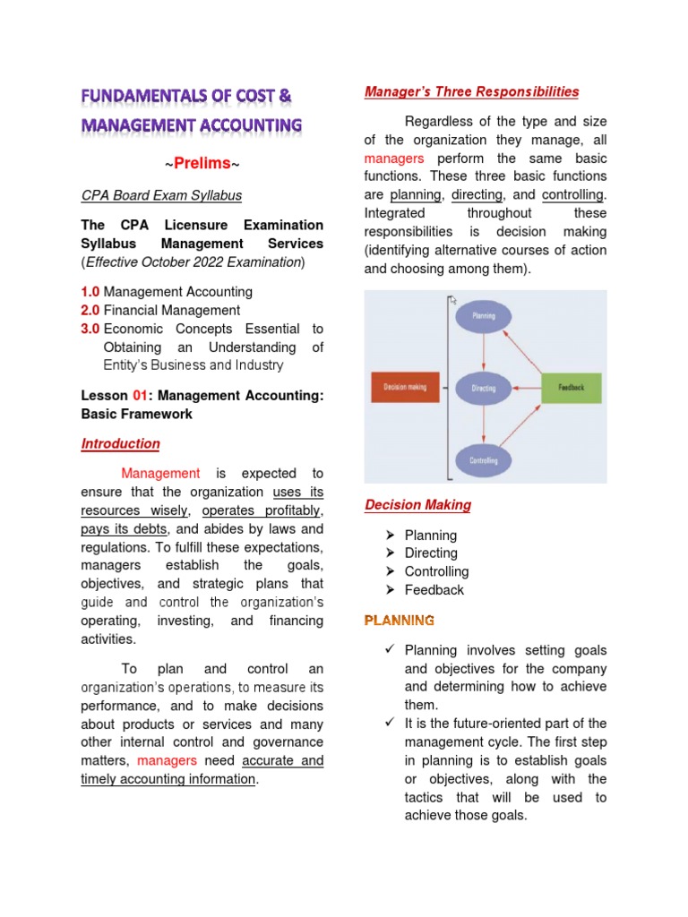 Fundamentals of Cost Management Accounting | PDF | Linear Regression ...