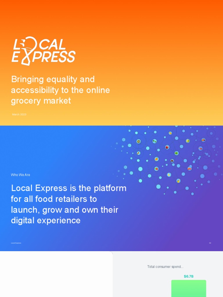 E-Grocery Platform North America | PDF | E Commerce | Grocery Store