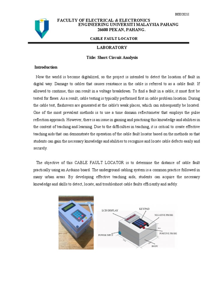 Labsheet 2 Ugcf Pdf Electrical Engineering Electricity 