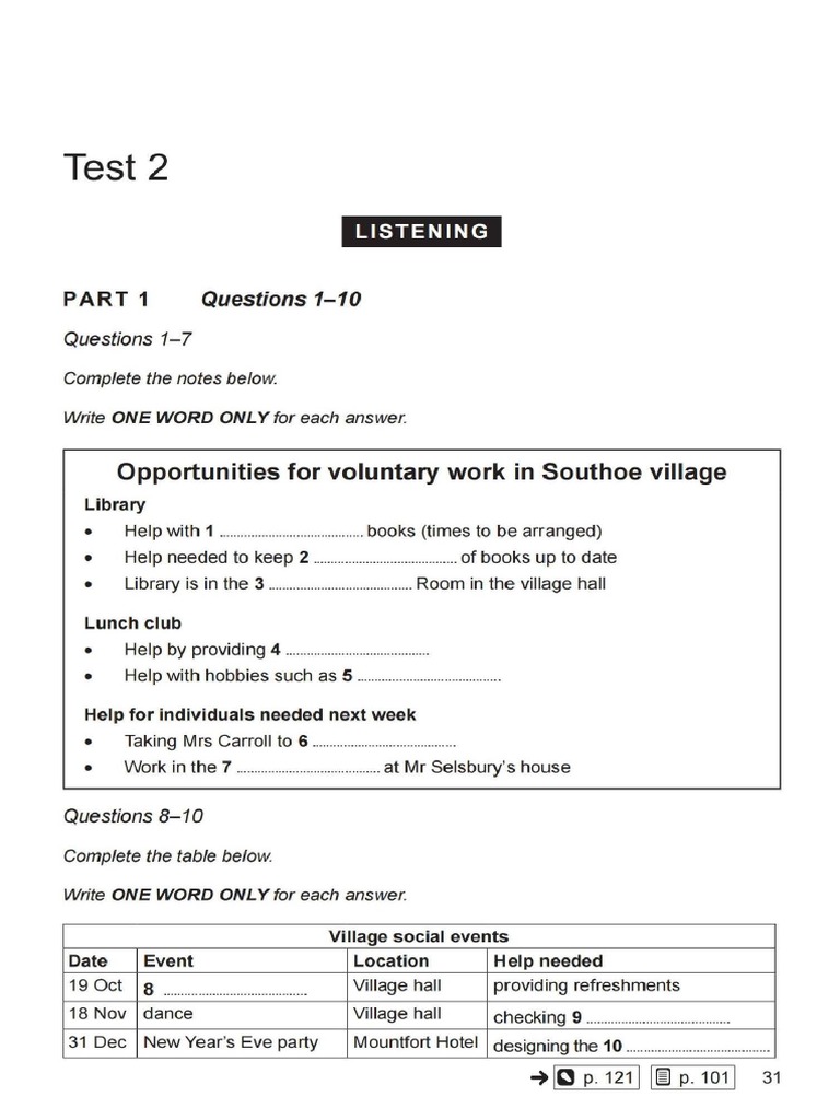 C17T2 - Listening | PDF