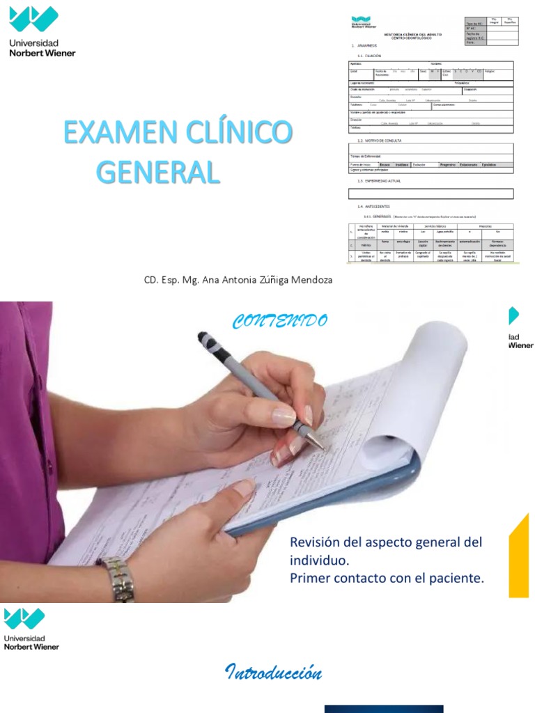 Clase 4 Examen Clínico General | PDF