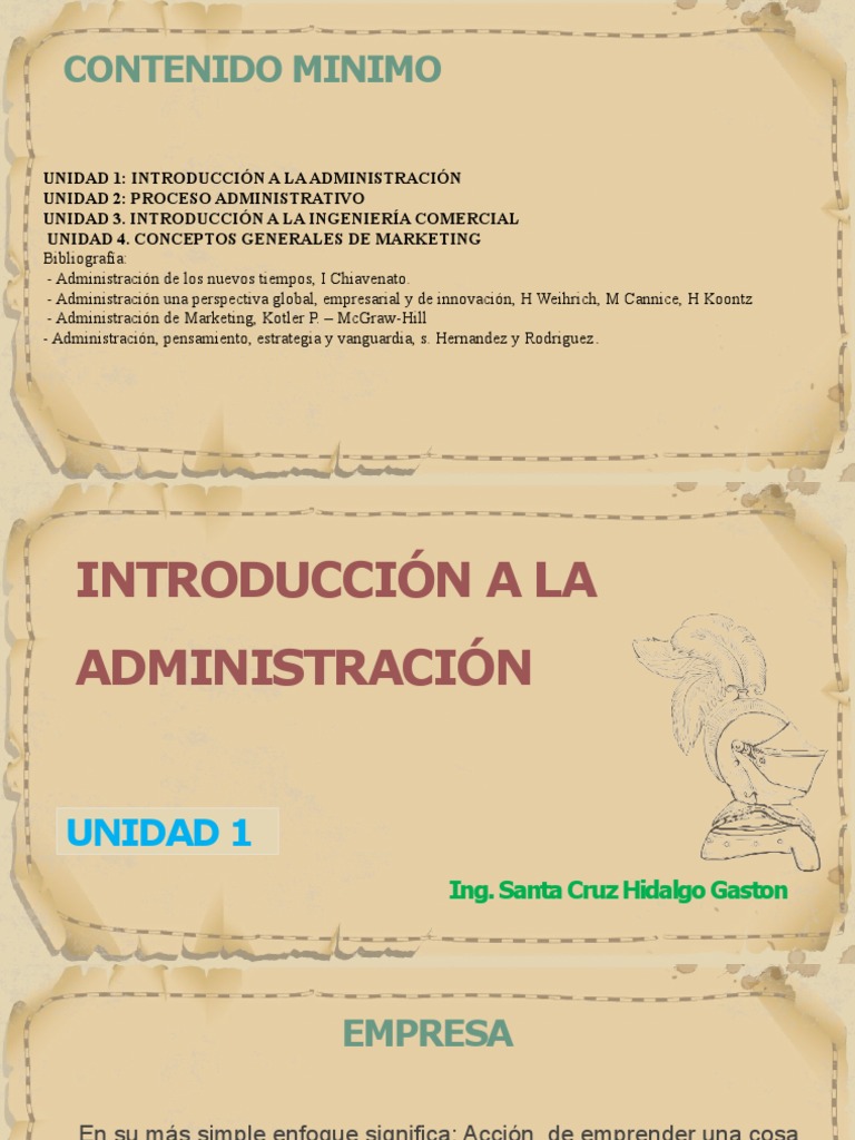Introduccion A Las Ciencias Administrativas | PDF | Economía clásica | Liderazgo