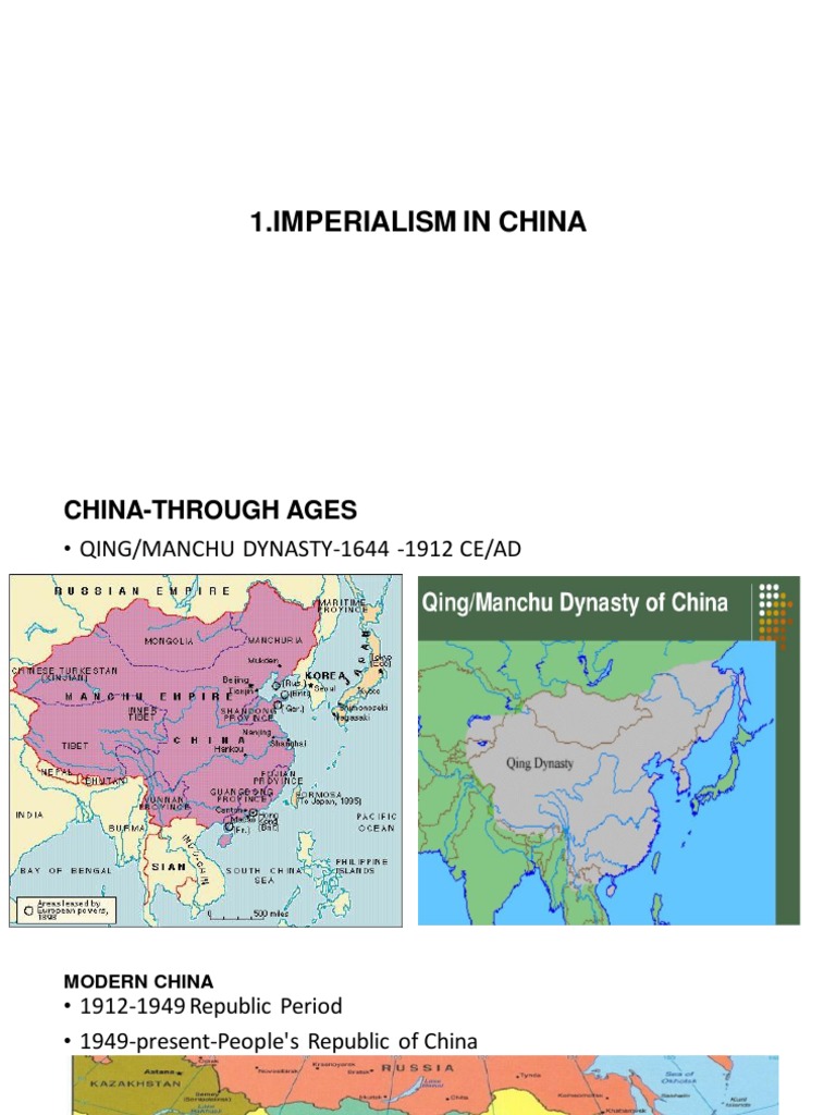 1.imperialism in China | PDF