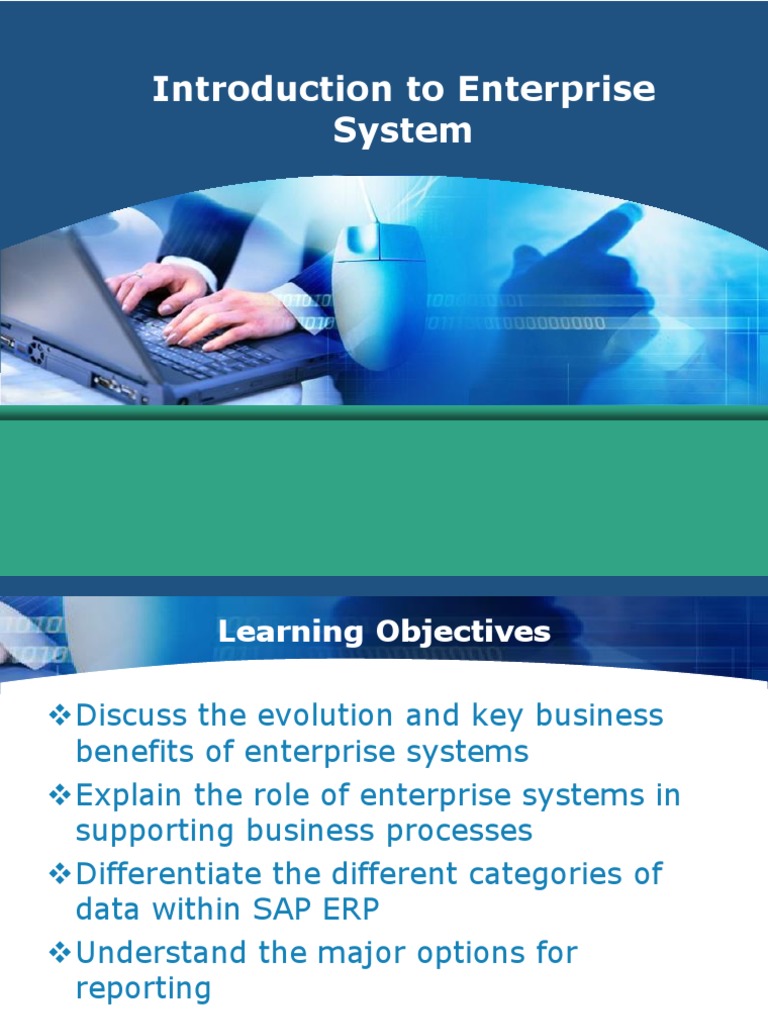 Slide SIF222 2 Introduction To Enterprise System | PDF | Enterprise ...