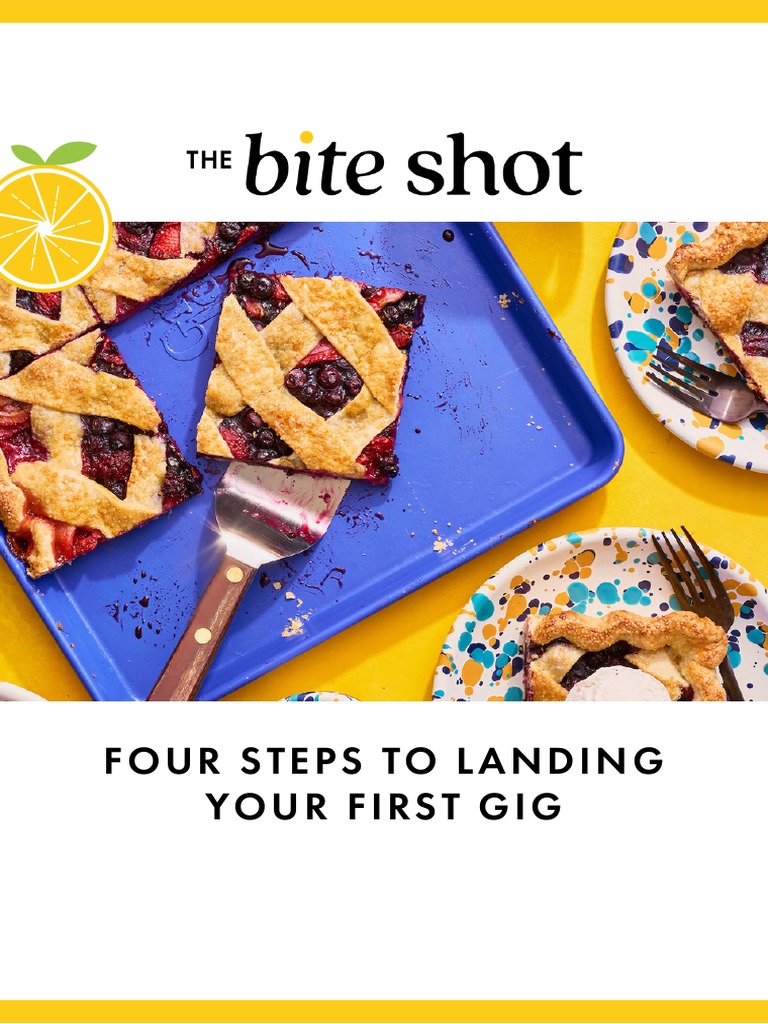 4 Steps To Landing Your First Photography Gig | PDF | Advertising ...