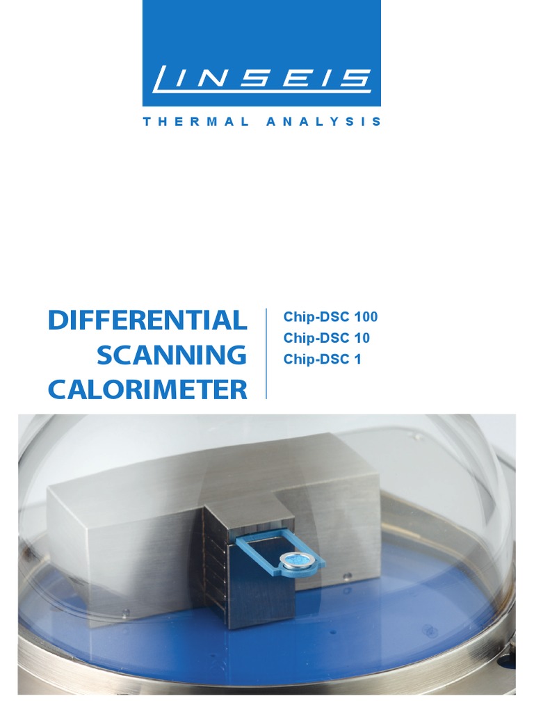 Brochure Linseis Chip DSC - Differential Scanning Calorimeter 700C | PDF