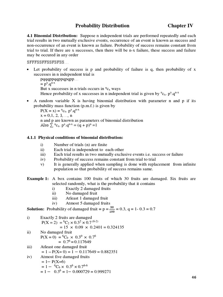 Understanding Binomial Distribution Concepts | PDF