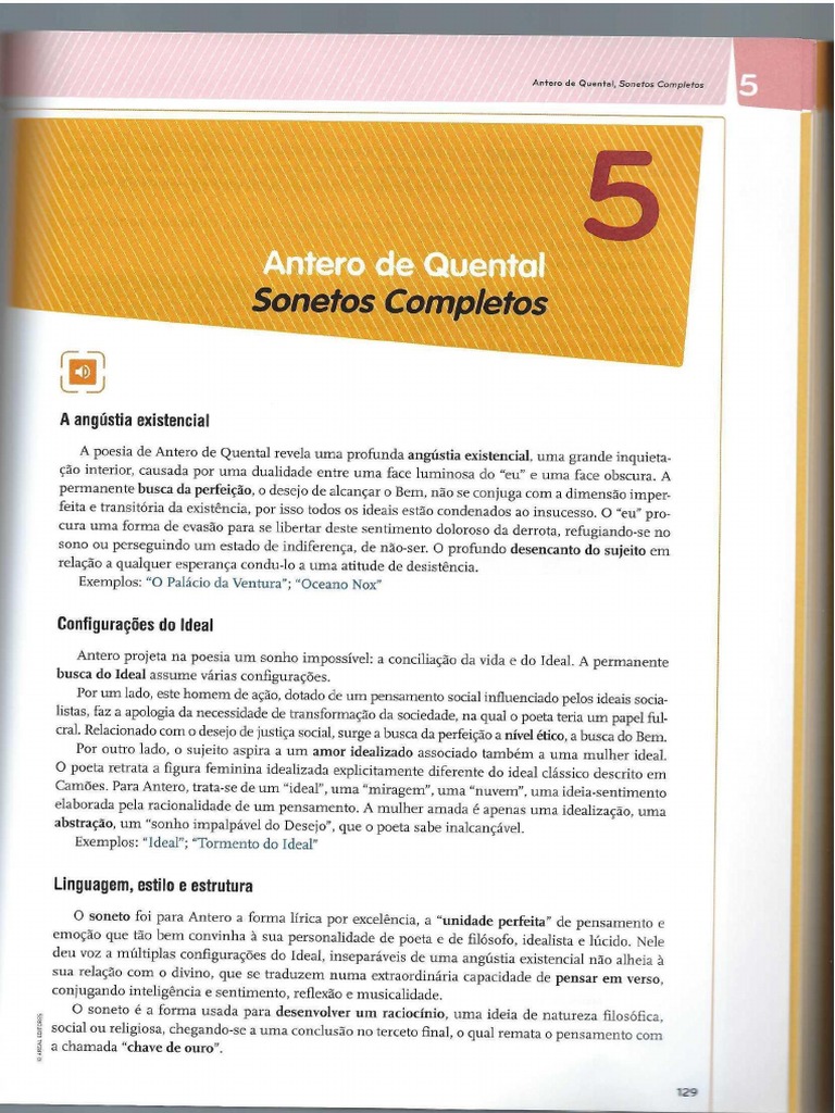 Antero de Quental - Essencial | PDF