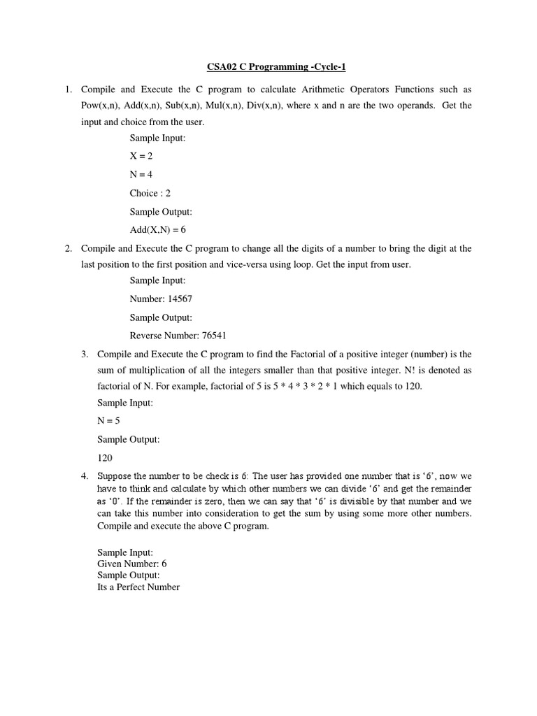 Model 1 | PDF | Numbers | Computer Programming