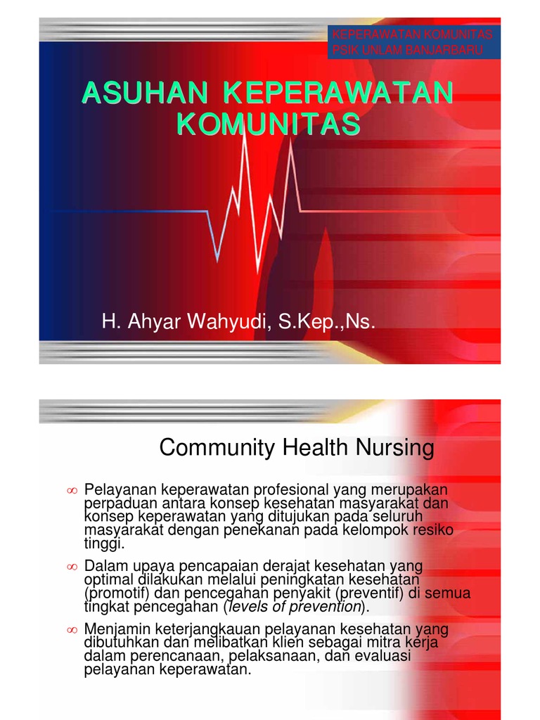 Proses Keperawatan Komunitas | PDF